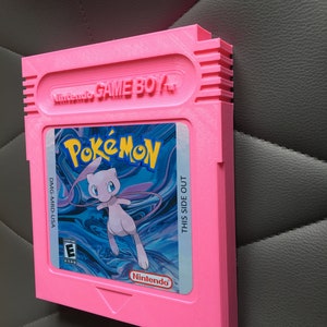 Pokemon Mew, Giant Size Nintendo Gameboy Pink Cartridge, Great Gift ...