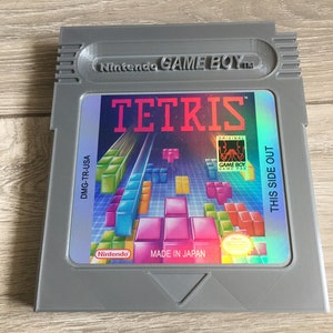Tetris Giant Size Nintendo Gameboy Cartridge,revised Label, Great Gift ...