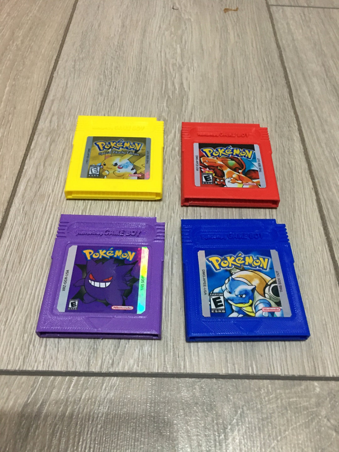 Fridge/locker Magnets, Gameboy Pokemon,set of 4, Gaming Room Wall Decor ...