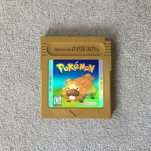 Pokemon Bidoof, Giant Size Gameboy Cartridge, Great Gift Idea for ...
