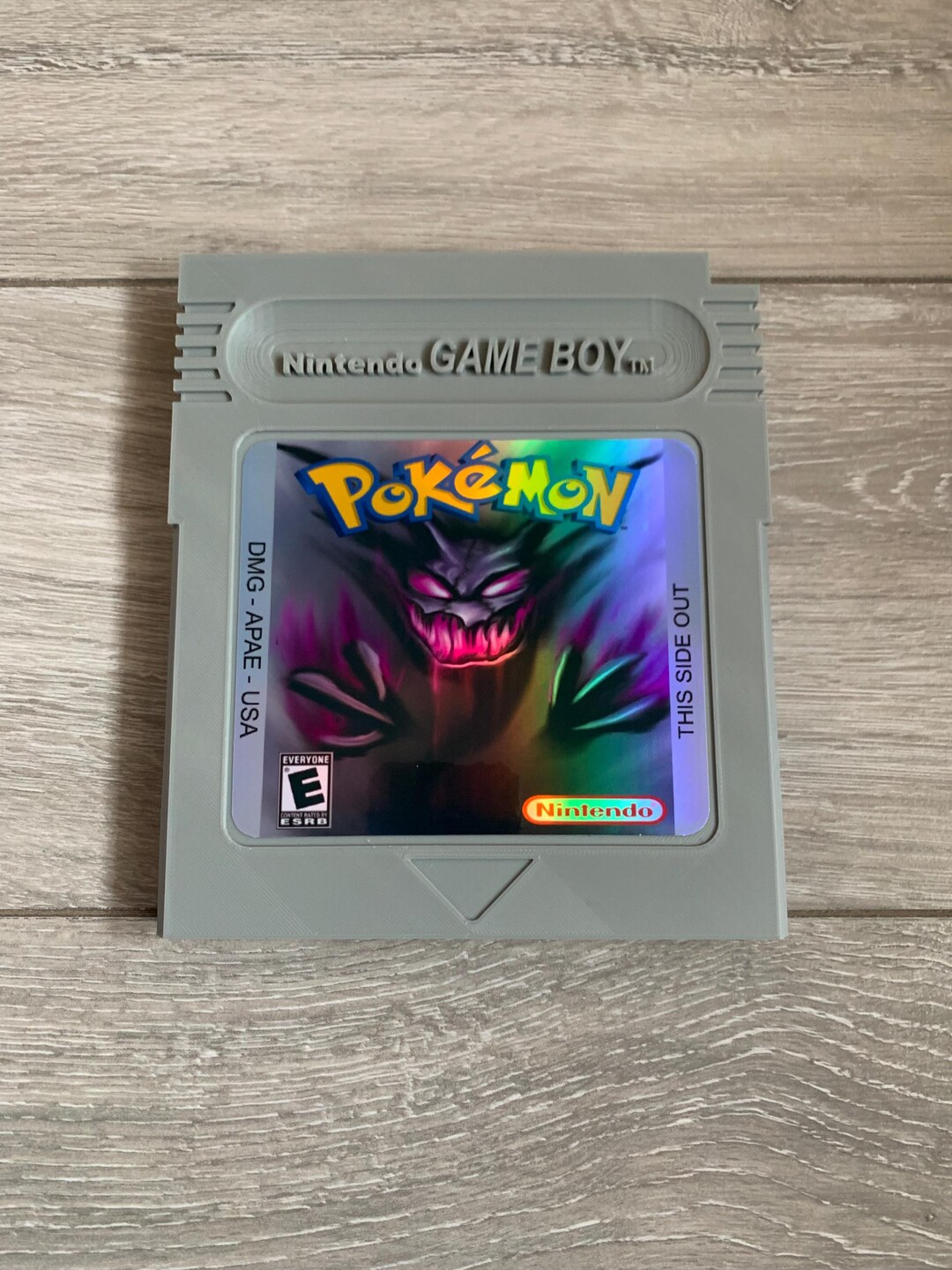 Pokemon Haunter Giant Size Nintendo Gameboy Purple Cartridge, Great ...