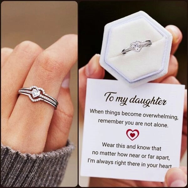 Mother Daughter Ring - Etsy