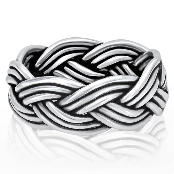 Braided Ring - Etsy