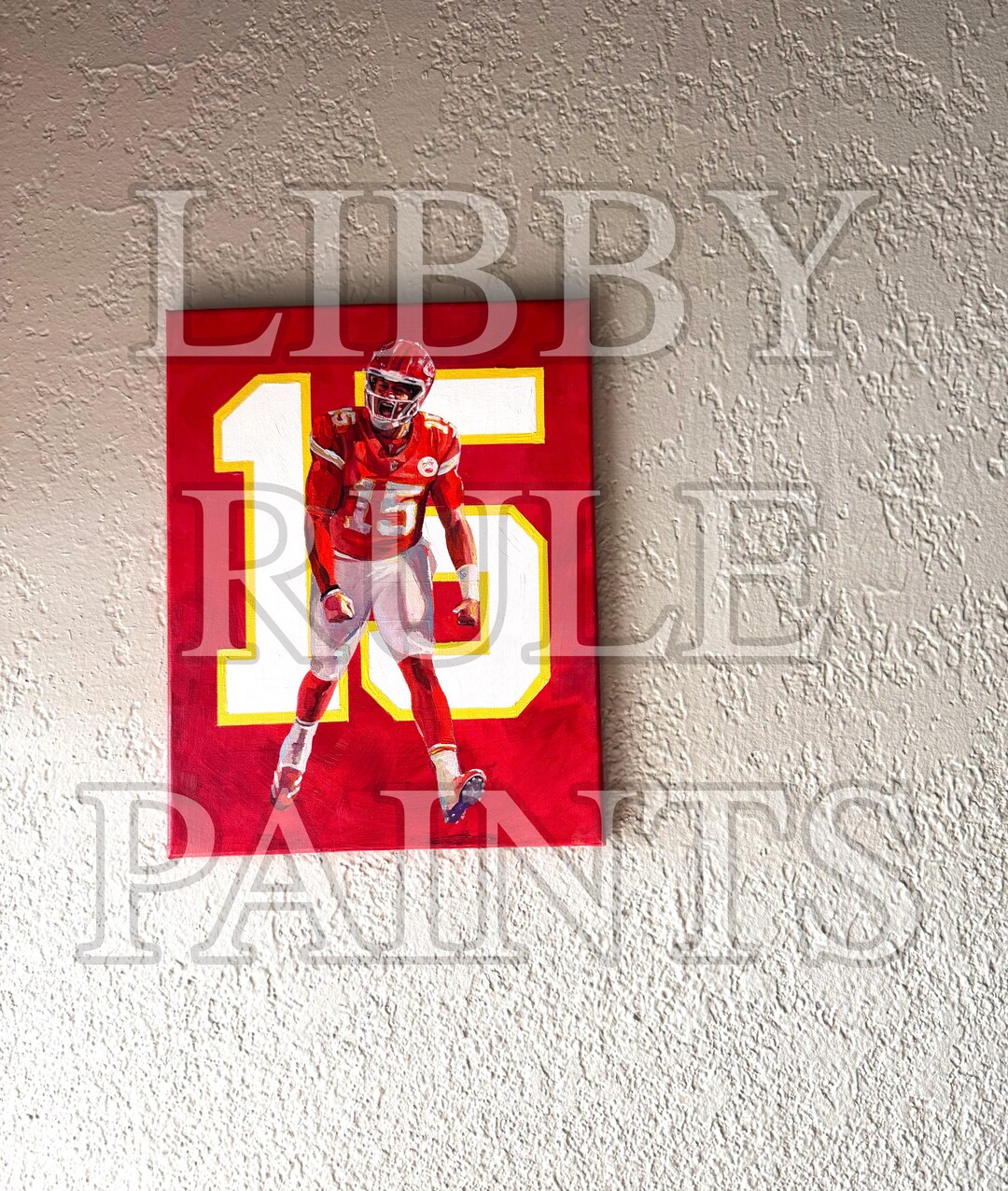 Original Painting - Patrick Mahomes - Etsy