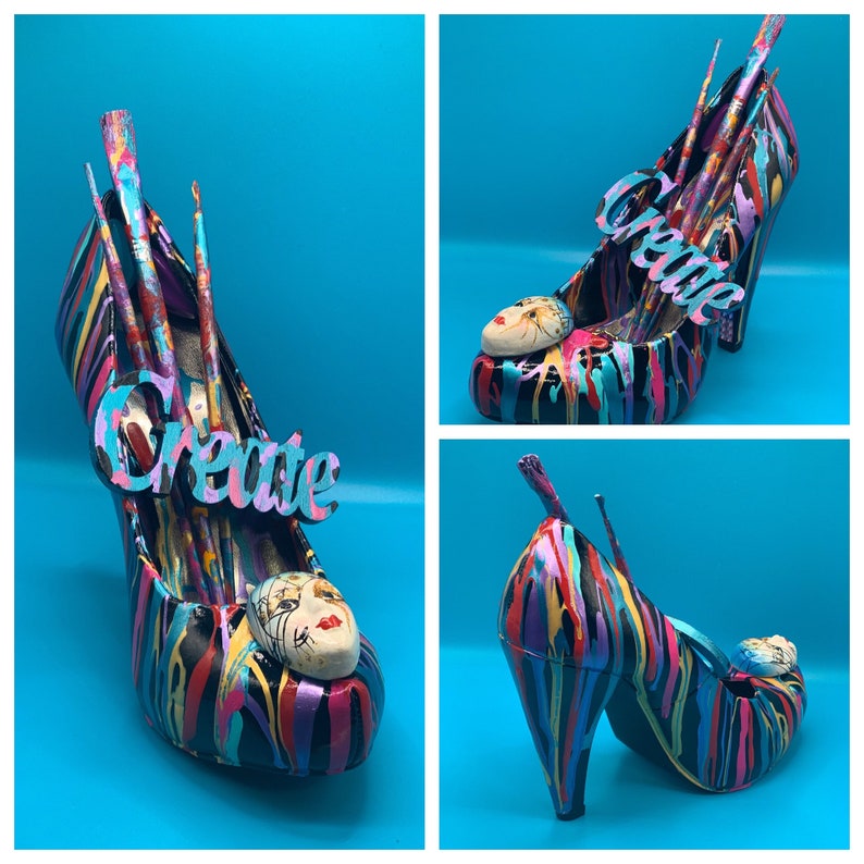 ARTIST SHOE ART - Etsy