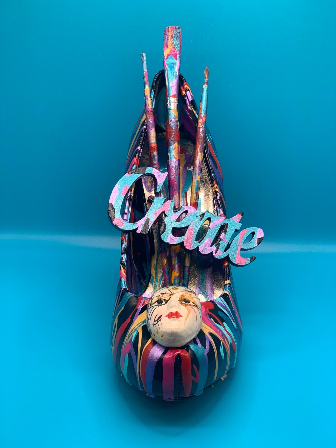 ARTIST SHOE ART - Etsy
