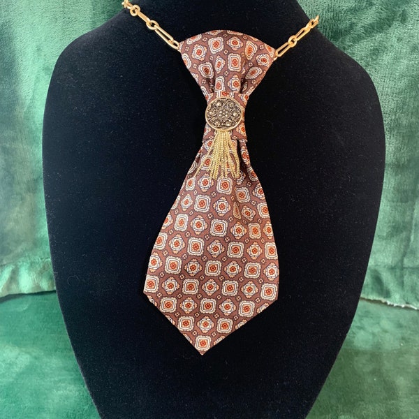 Necktie Necklace - Etsy