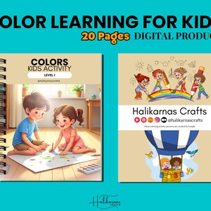 Color Learning Activity: Montessori Color Matching Game (PDF) - Etsy