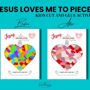 Jesus Loves Me Printable Preschool, Miracles Lessons, Bible Crafts ...
