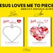 Jesus Loves Me Printable Preschool, Miracles Lessons, Bible Crafts ...