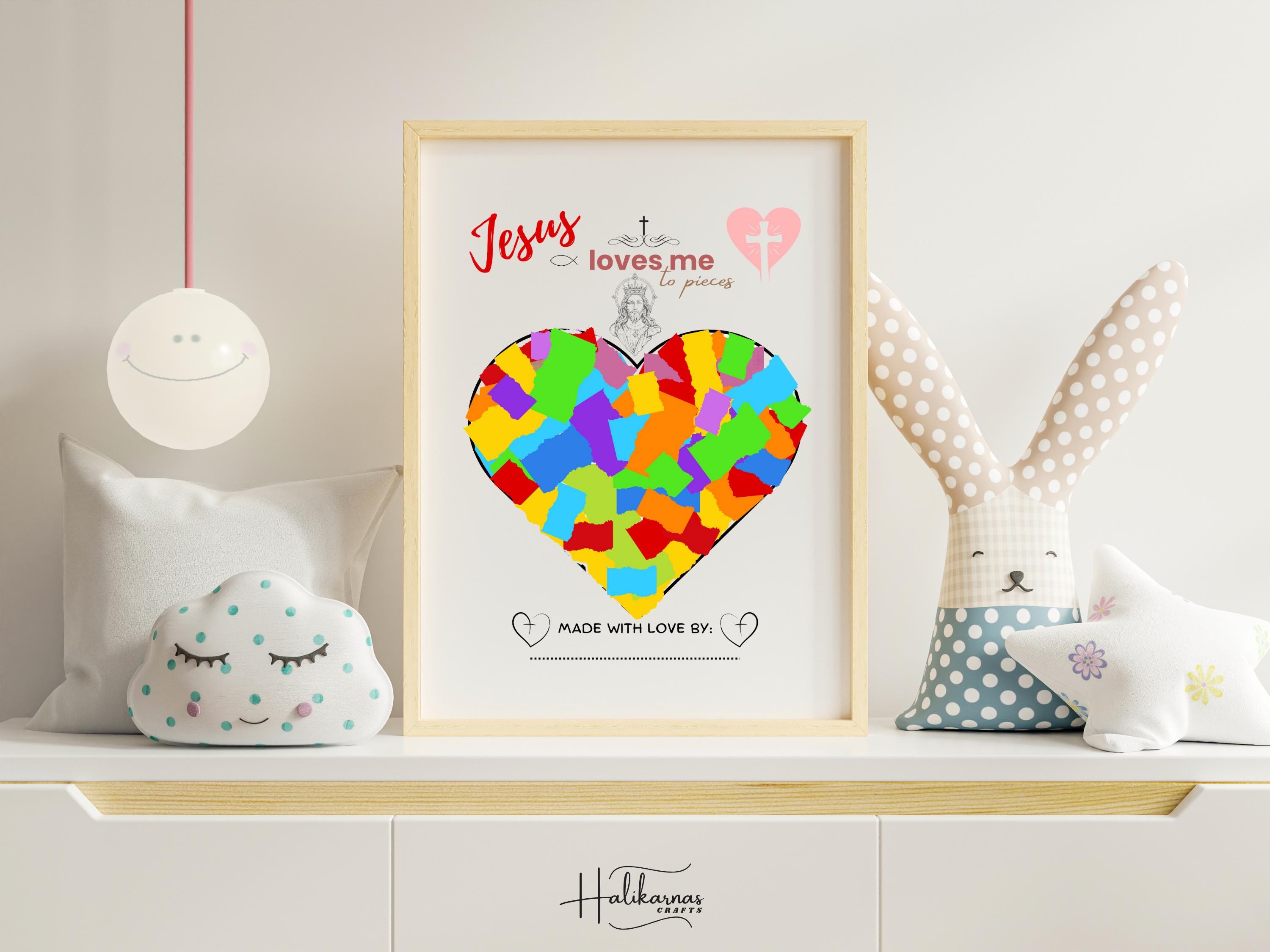 Jesus Loves Me Printable Preschool, Miracles Lessons, Bible Crafts ...