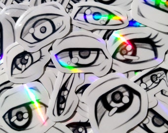 White Anime Window Stickers - Etsy