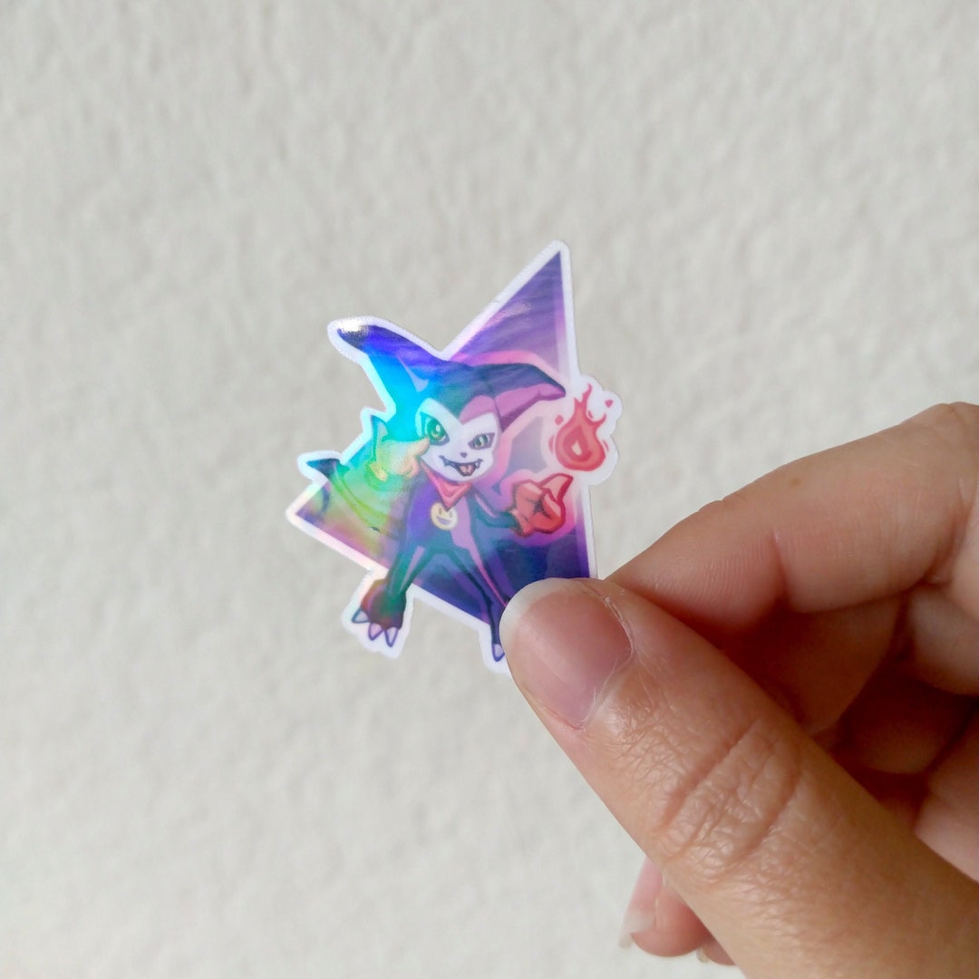 Impmon 2" Holographic Vinyl Sticker - Etsy
