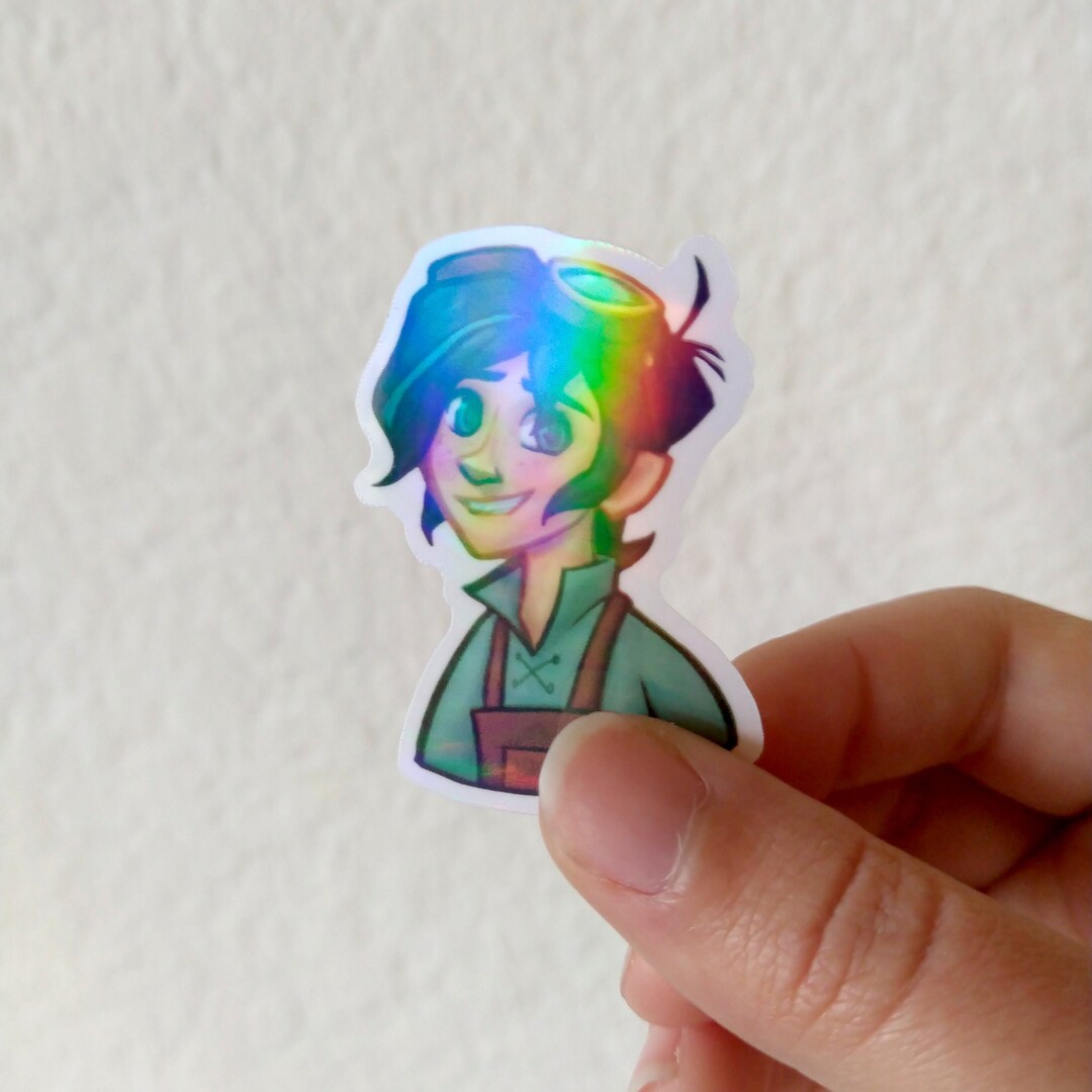 Varian 2" Holographic Vinyl Sticker - Etsy