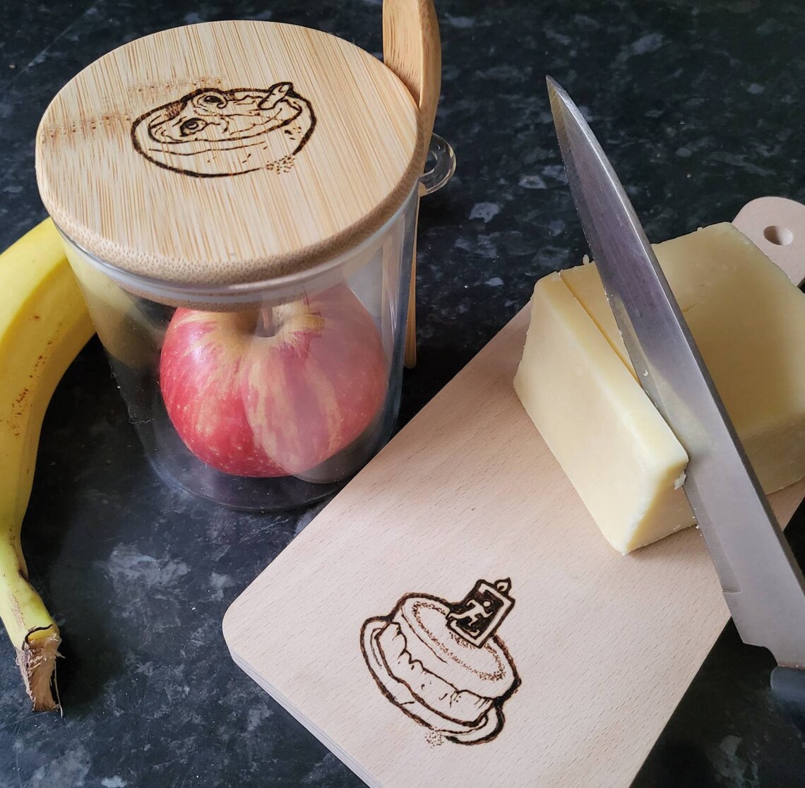 DEAD BY DAYLIGHT Survivor Pudding 500ml Glass Jar and Escape Cake ...