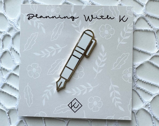 Books and Your Favorite Drink Planner Magnet | Gold Plated Finish ...