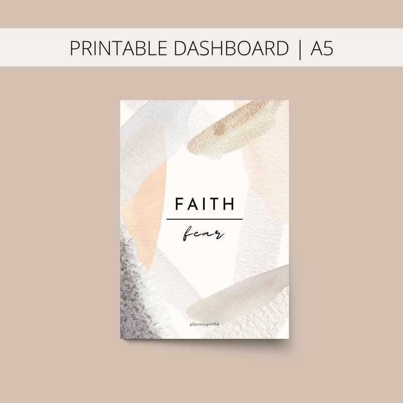 Faith Planner Insert - Etsy