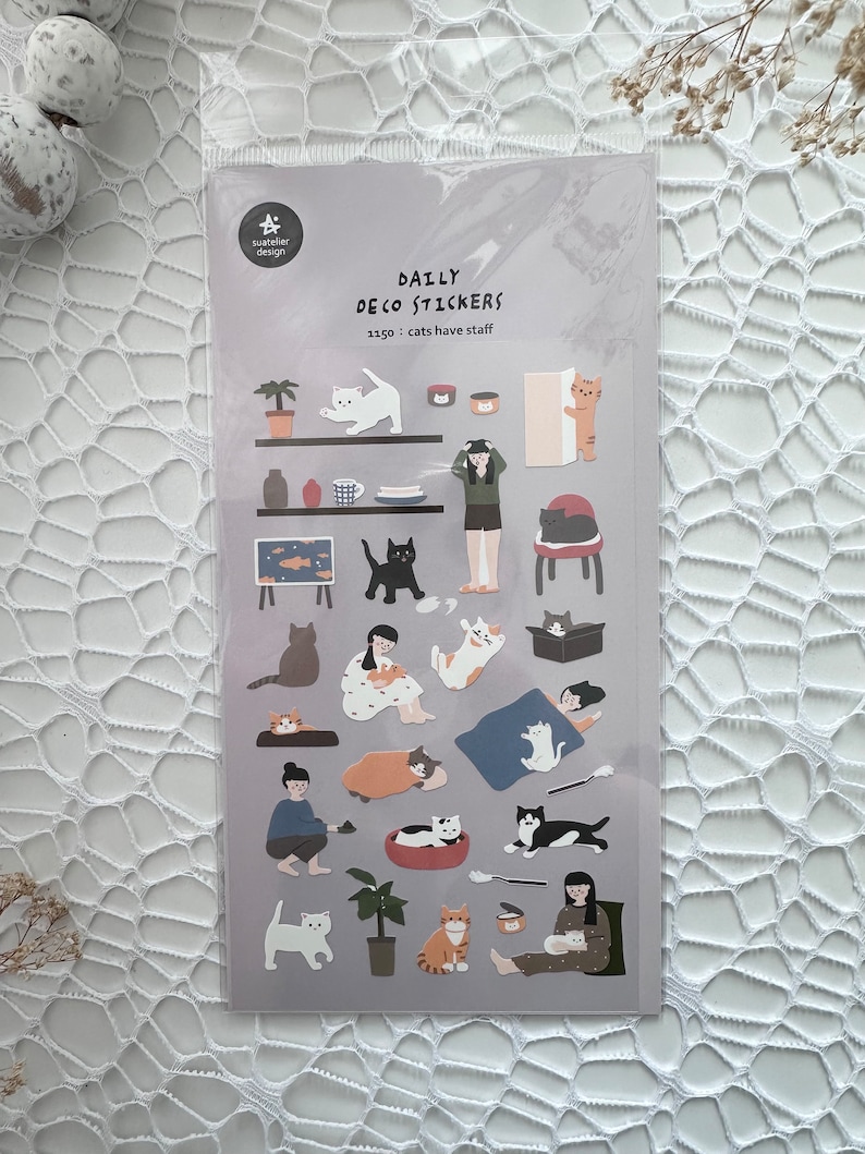 Daily Deco Stickers Sickers for Journals, Scrapbook, Junk Journals ...