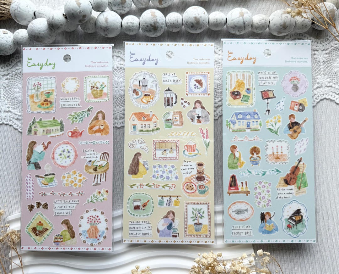 Mind Wave Mini Stickers | Sickers for Journals, Scrapbook, Junk ...