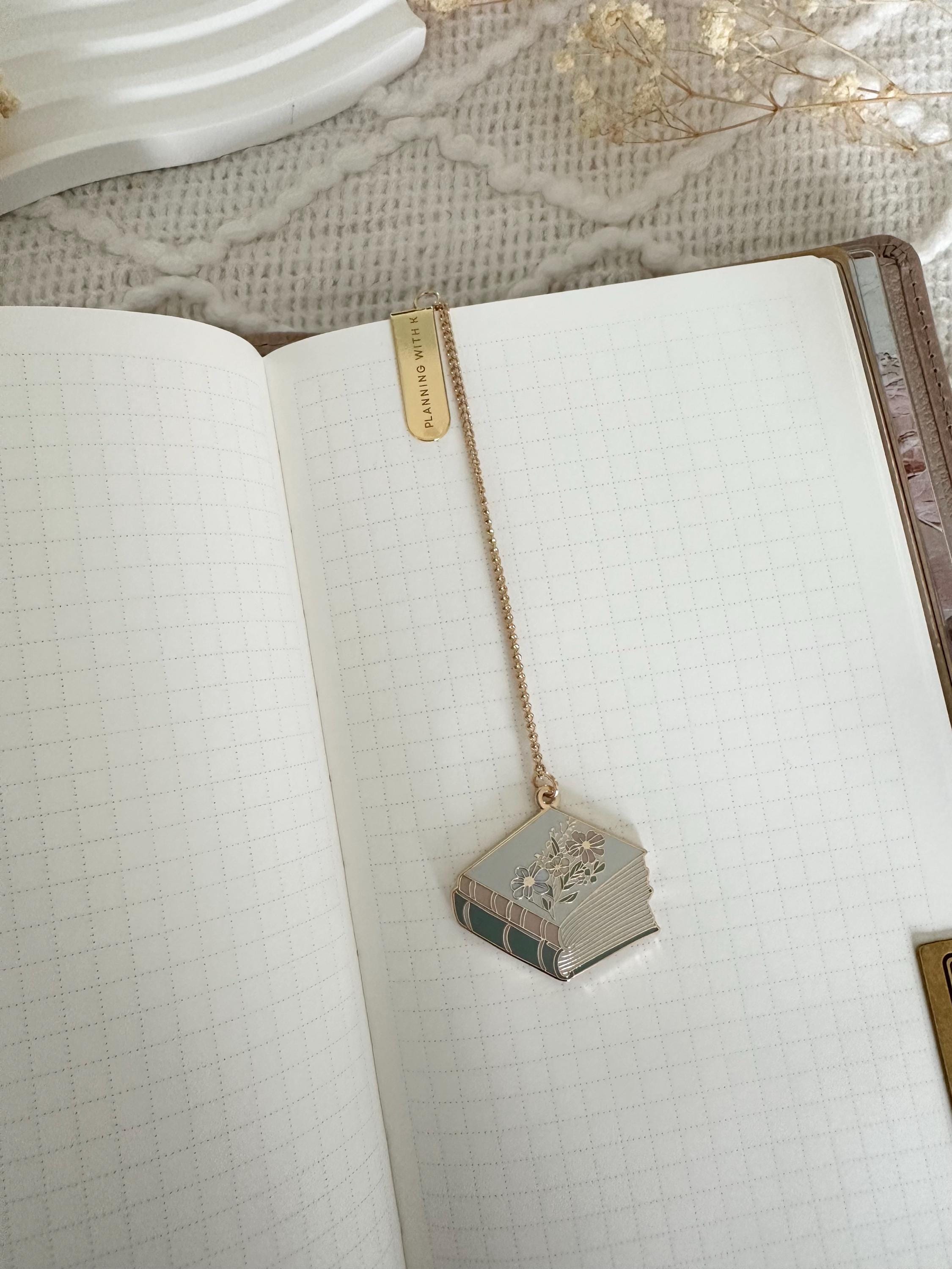 Book Bookmark | Book Page Marker | Planner Accessory | Book Page Marker ...