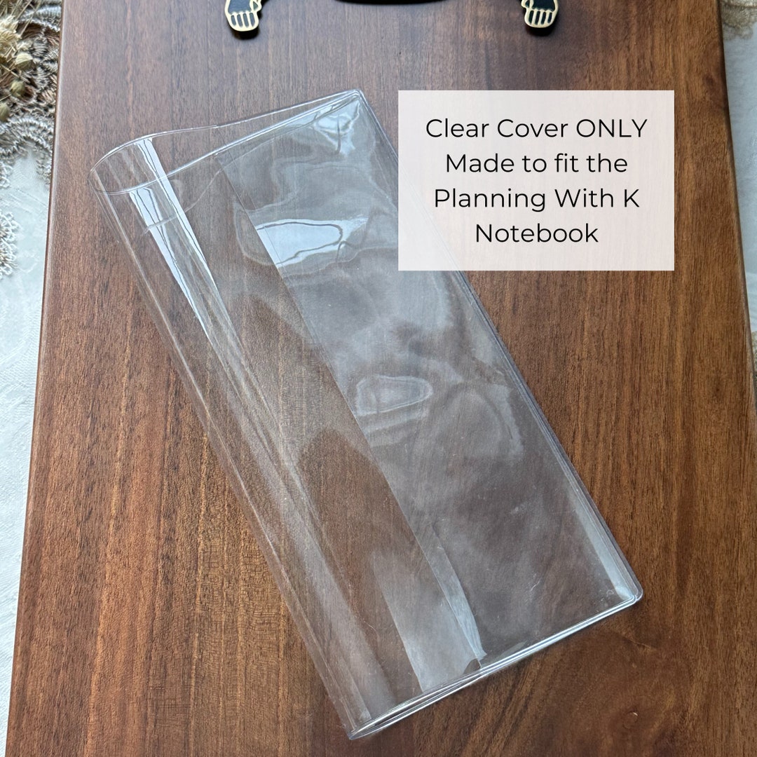 Clear Cover ONLY | Made to Fit the “planning With K” Notebook in ...