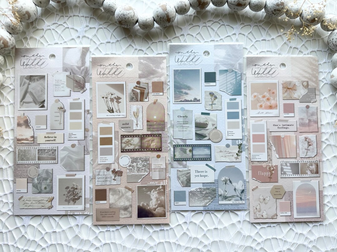 Mind Wave Stickers for Journals, Scrapbook, Junk Journals | Planners ...