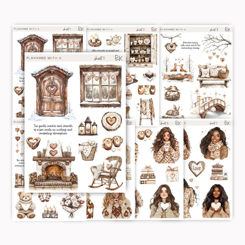 Journal Stickers - Etsy