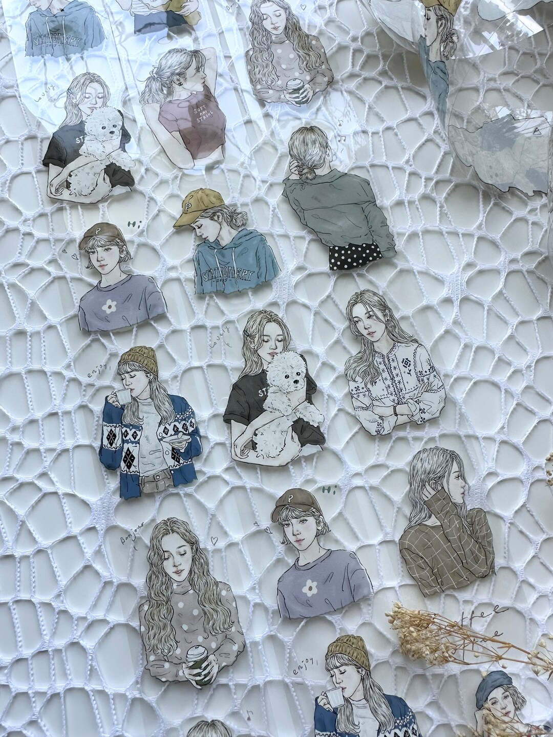 Pion N.16 Pet Tape Sample Loop or Roll Junk Journal, Scrapbook, Collage, for Journaling - Etsy