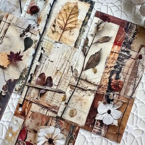 A5 | Personal Size Fall Collage PRINTED Planner Dashboard | High ...