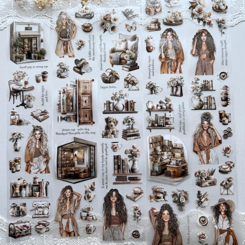 Boho Scrapbook Supplies - Etsy