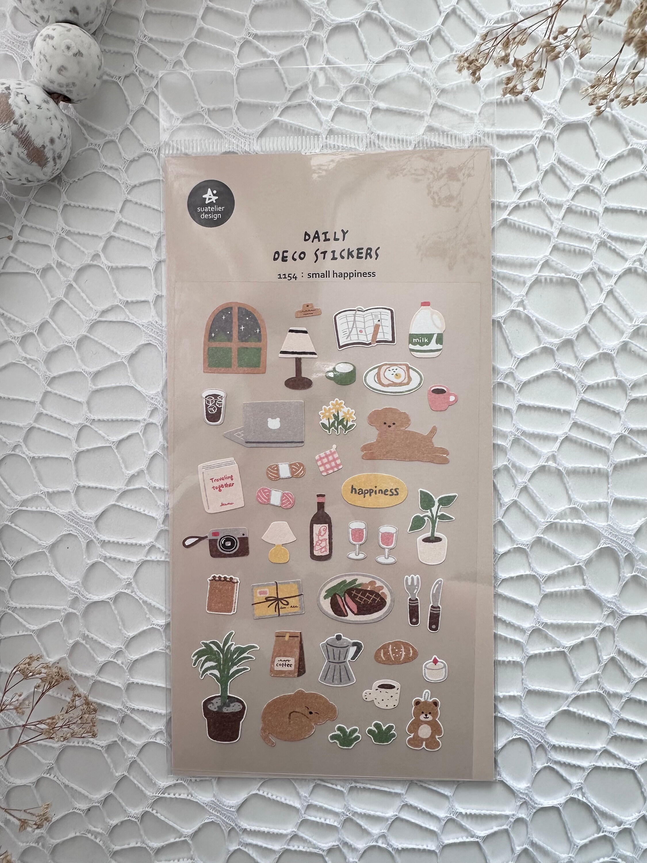 Daily Deco Stickers Sickers for Journals, Scrapbook, Junk Journals ...