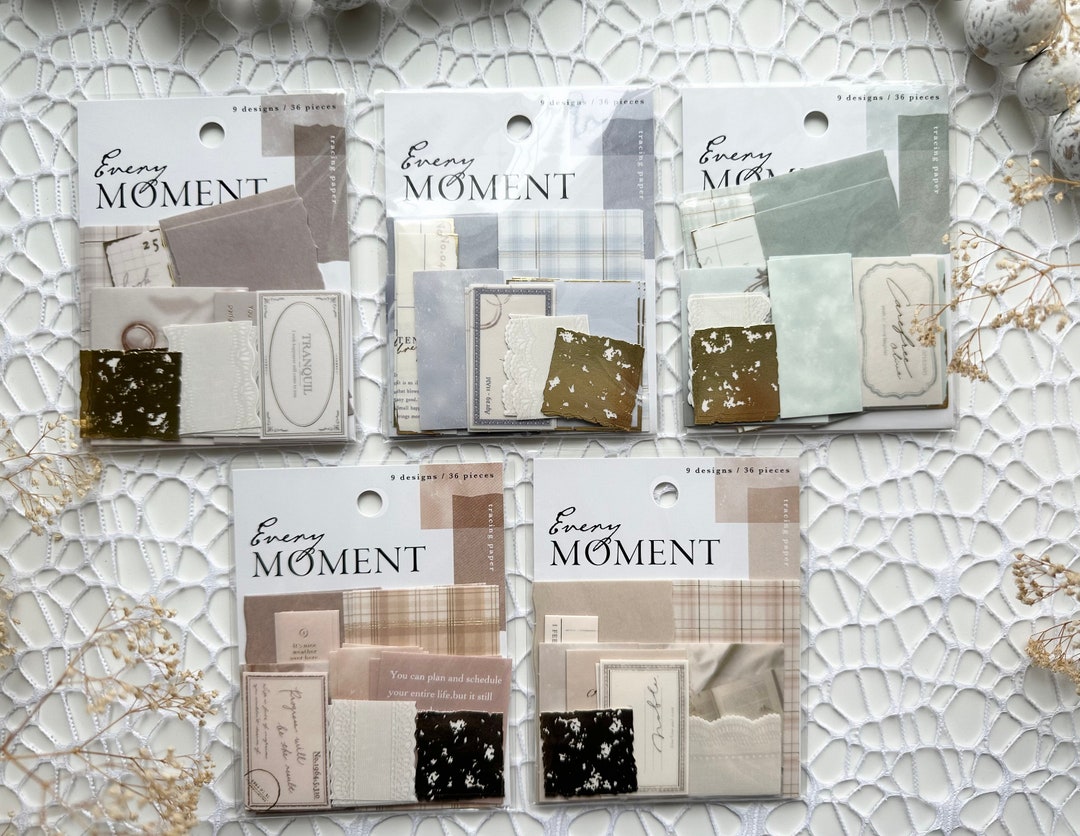 Mind Wave Paper Sticker Bundle, Some With Foil, for Journals, Scrapbook ...