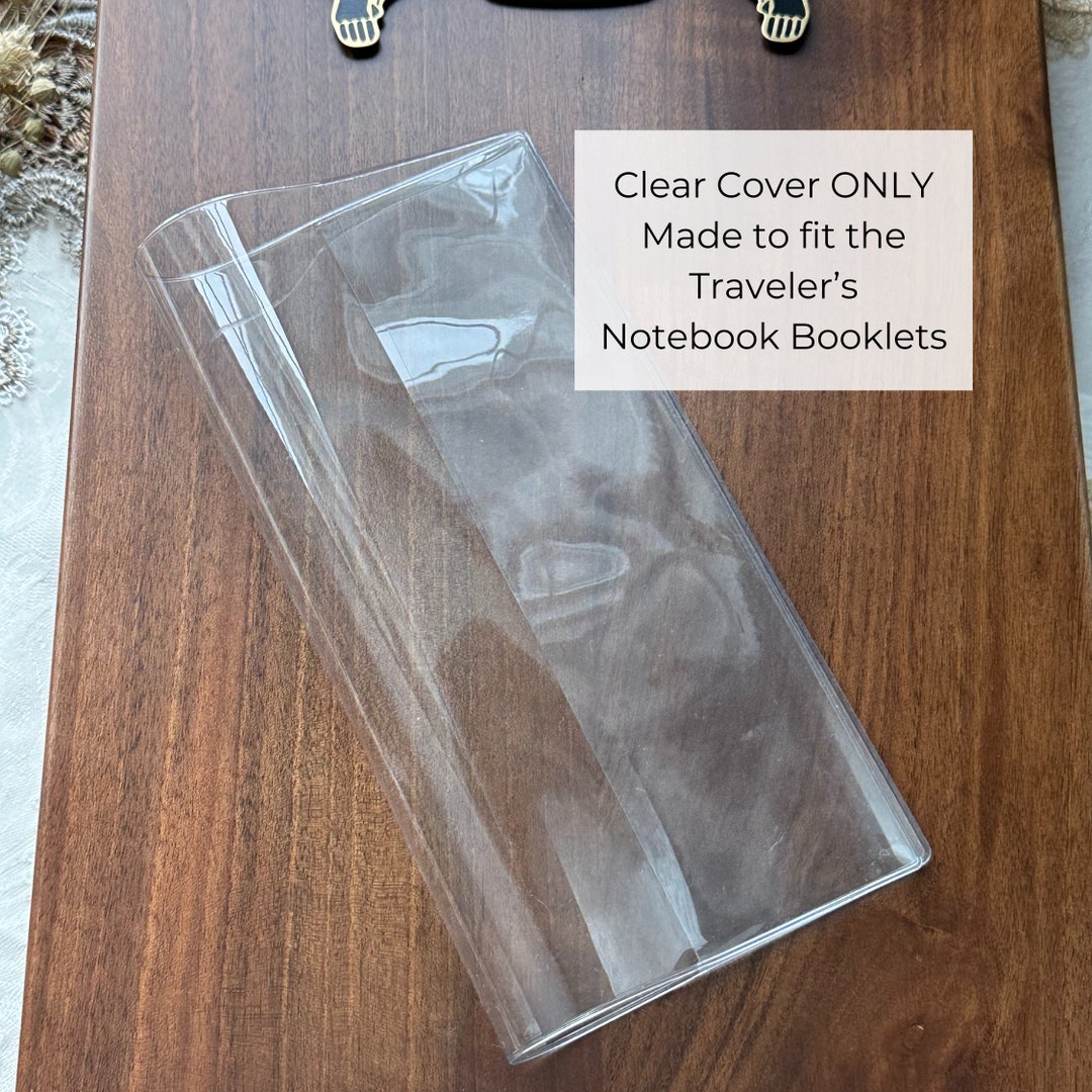 Clear Cover ONLY | Made to Fit the Traveler’s Company Booklets - Etsy