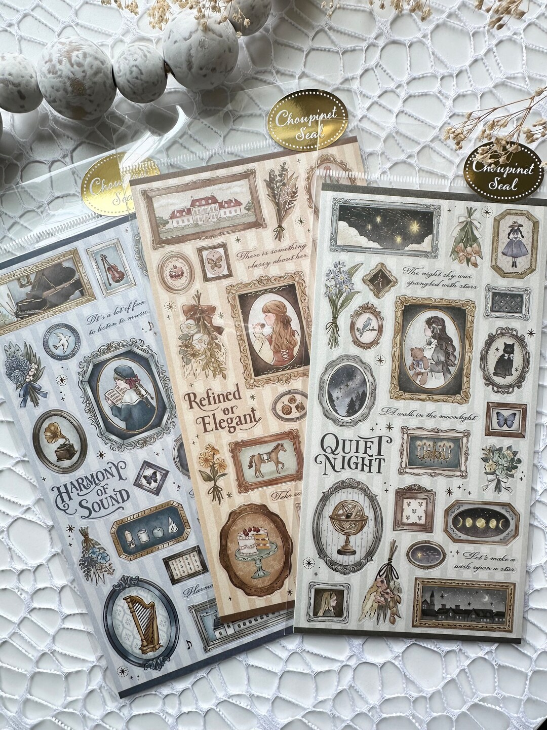 Mind Wave Stickers for Journals, Scrapbook, Junk Journals Planners - Etsy