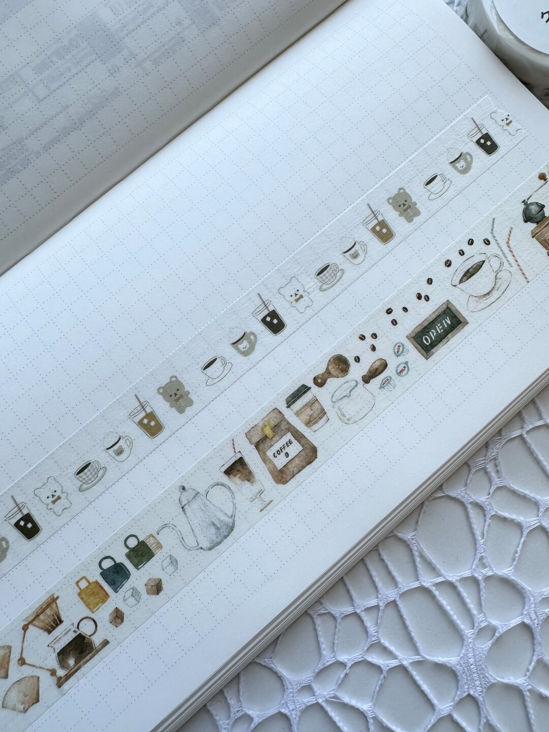 Papier Platz Washi Tape Masking Tape for Journals, Scrapbook, Junk ...