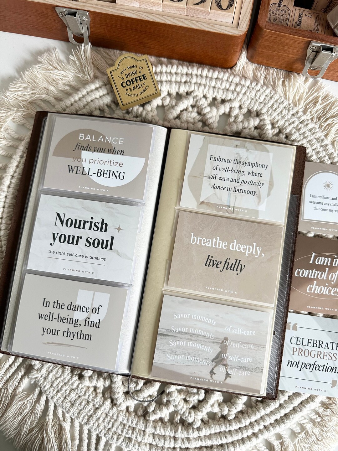 Journaling Cards Printed on PHOTO PAPER | Wellness | Will Also Fit ...
