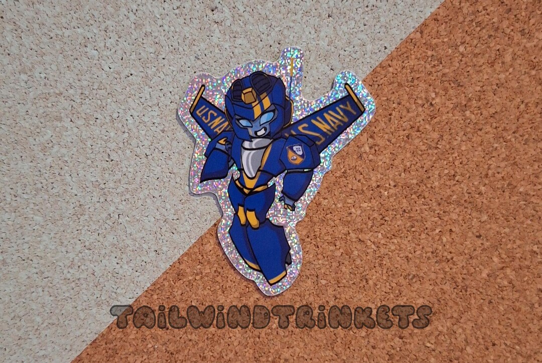 Blue Angels Transformers Sticker - Etsy