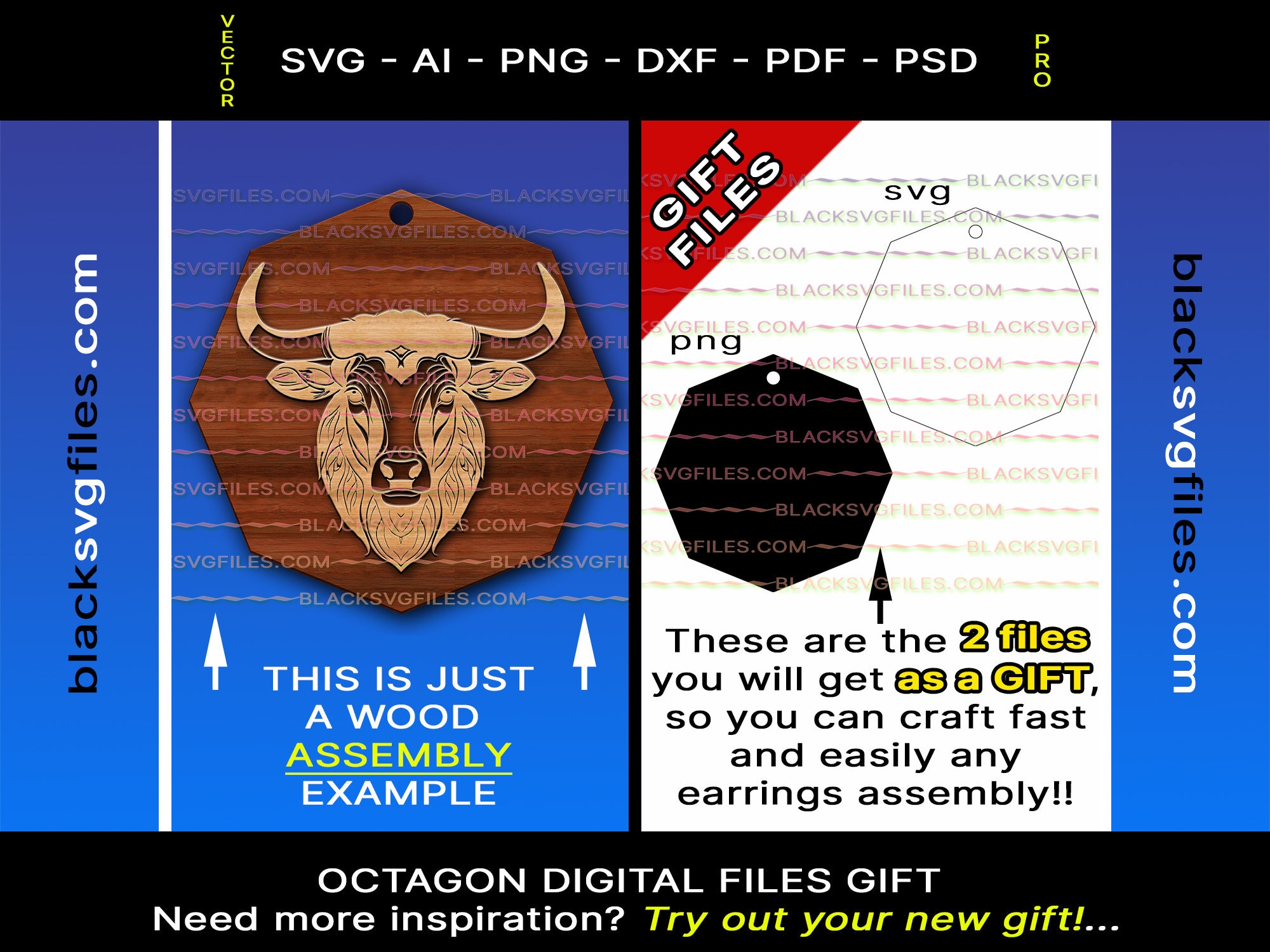 Taurus Zodiac Sign SVG File Laser Cutting Template Digital Download - Etsy
