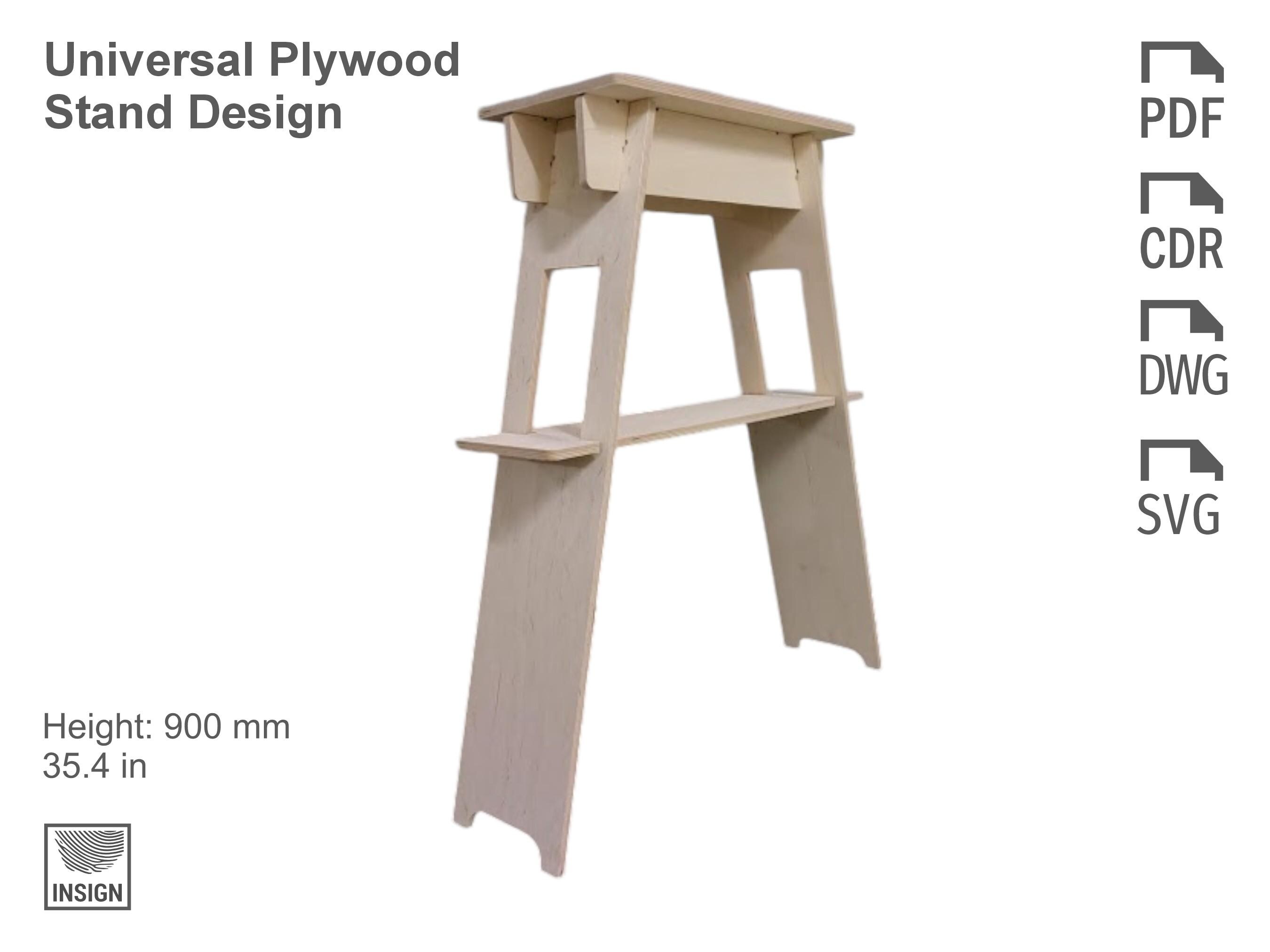 Multipurpose Plywood Stand Design / Plywood TV Stand / Plant Stand Plan ...