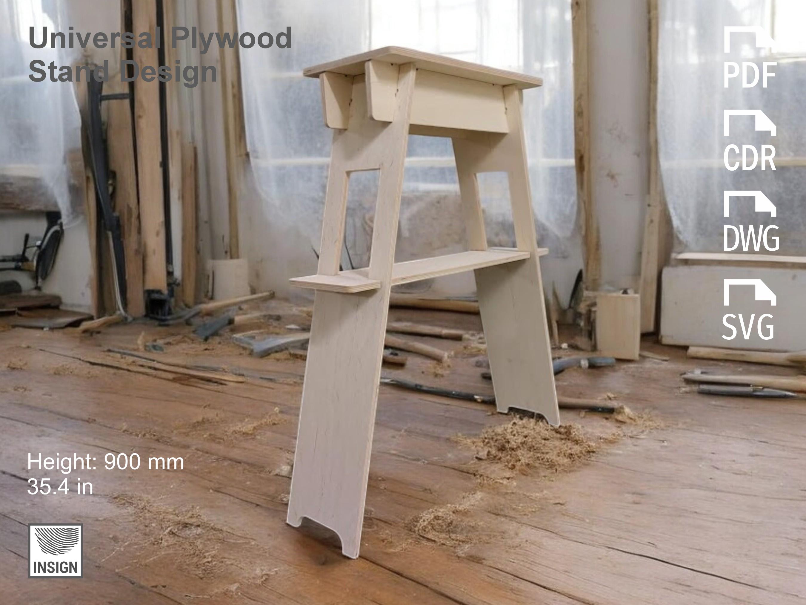 Multipurpose Plywood Stand Design / Plywood TV Stand / Plant Stand Plan ...