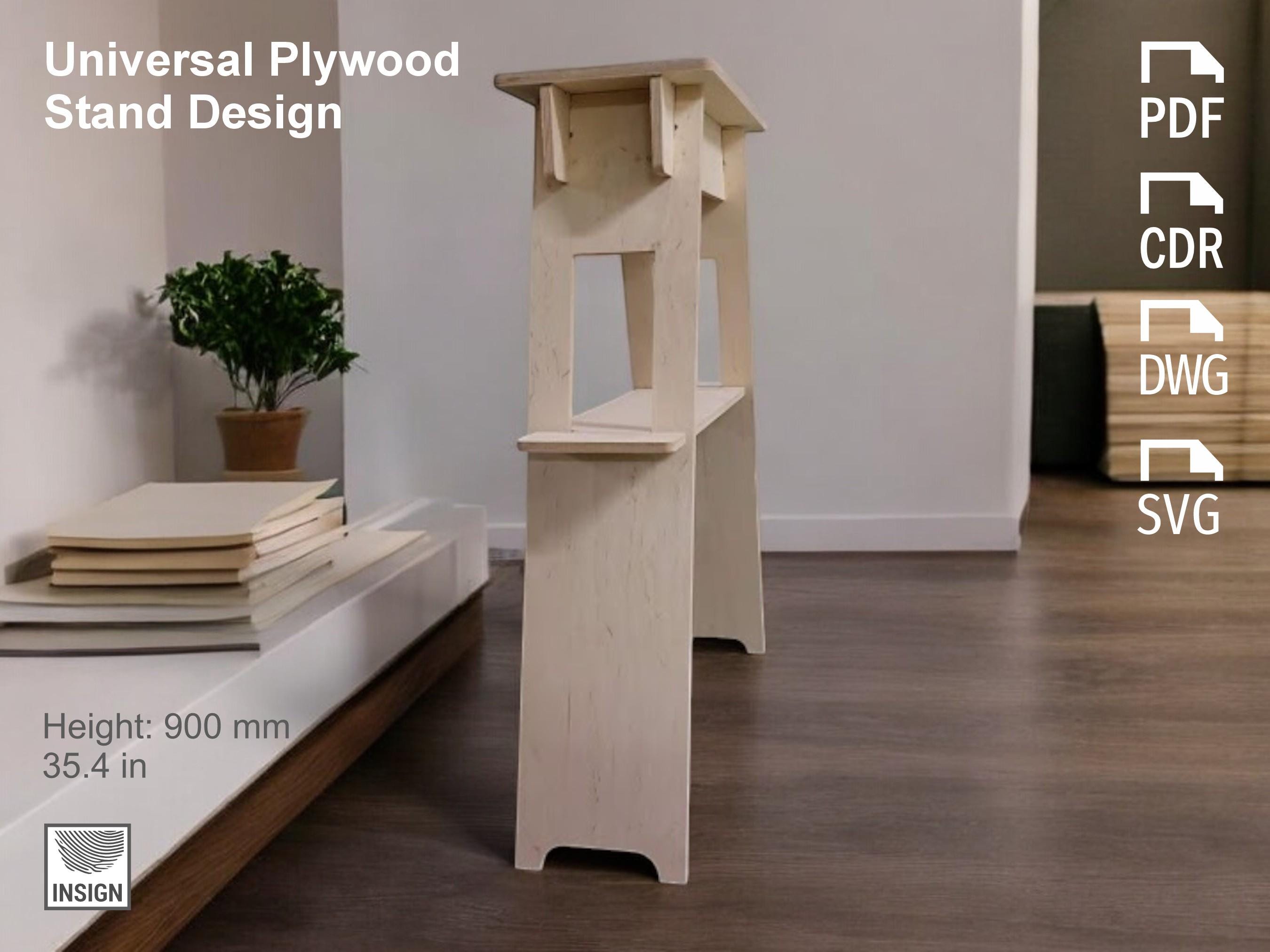 Multipurpose Plywood Stand Design / Plywood TV Stand / Plant Stand Plan ...