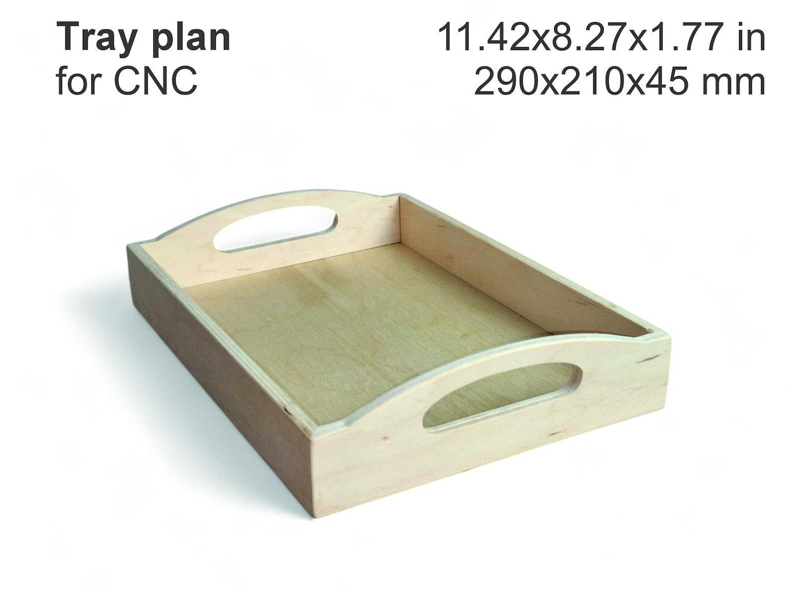 Tray Cnc Vector Plan Instant Download / CNC Tray Plan – Digital Design ...