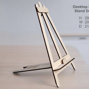 Desktop Easel Stand Design for Laser Cutting - Etsy Canada