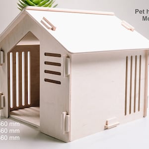 Modern Pet House Cnc Vector Plan Instant Download - Etsy UK