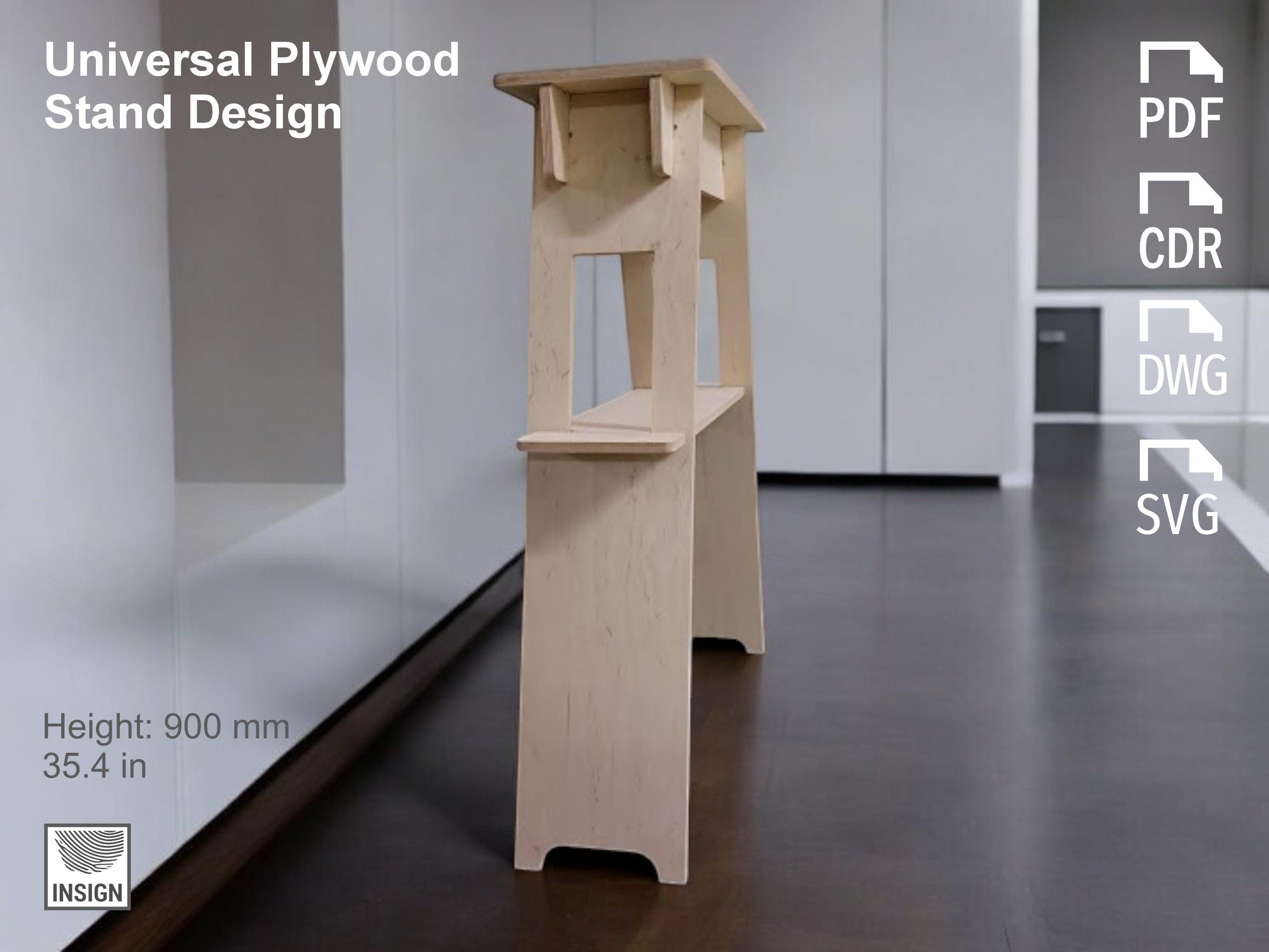 Multipurpose Plywood Stand Design / Plywood TV Stand / Plant Stand Plan ...