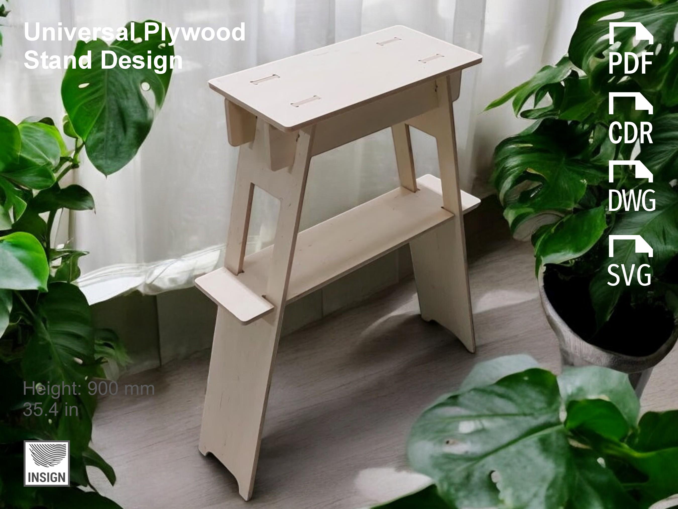 Multipurpose Plywood Stand Design / Plywood TV Stand / Plant Stand Plan ...