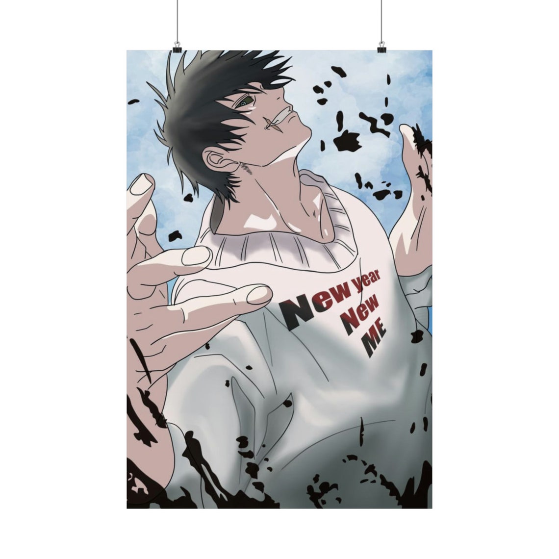 Toji Fushiguro,printable,new Year,new Me,jjk,jujutsu Kaisen. - Etsy