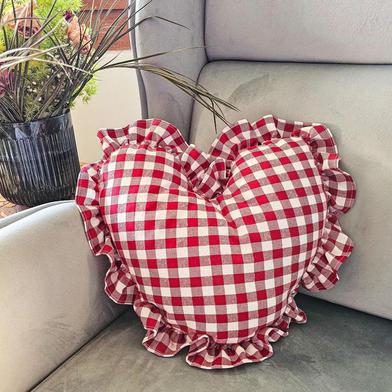 Heart Pillow - Etsy
