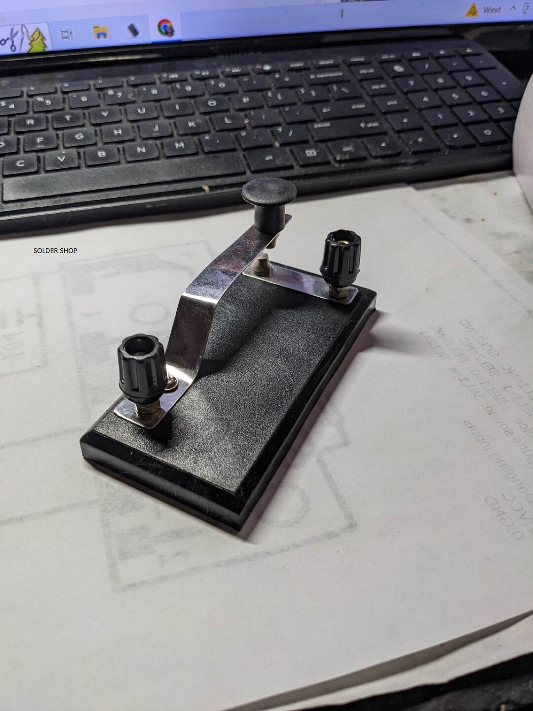 Telegraph Key for Your QRP Transceiver, Pixie S-horse S-forty-9er and ...