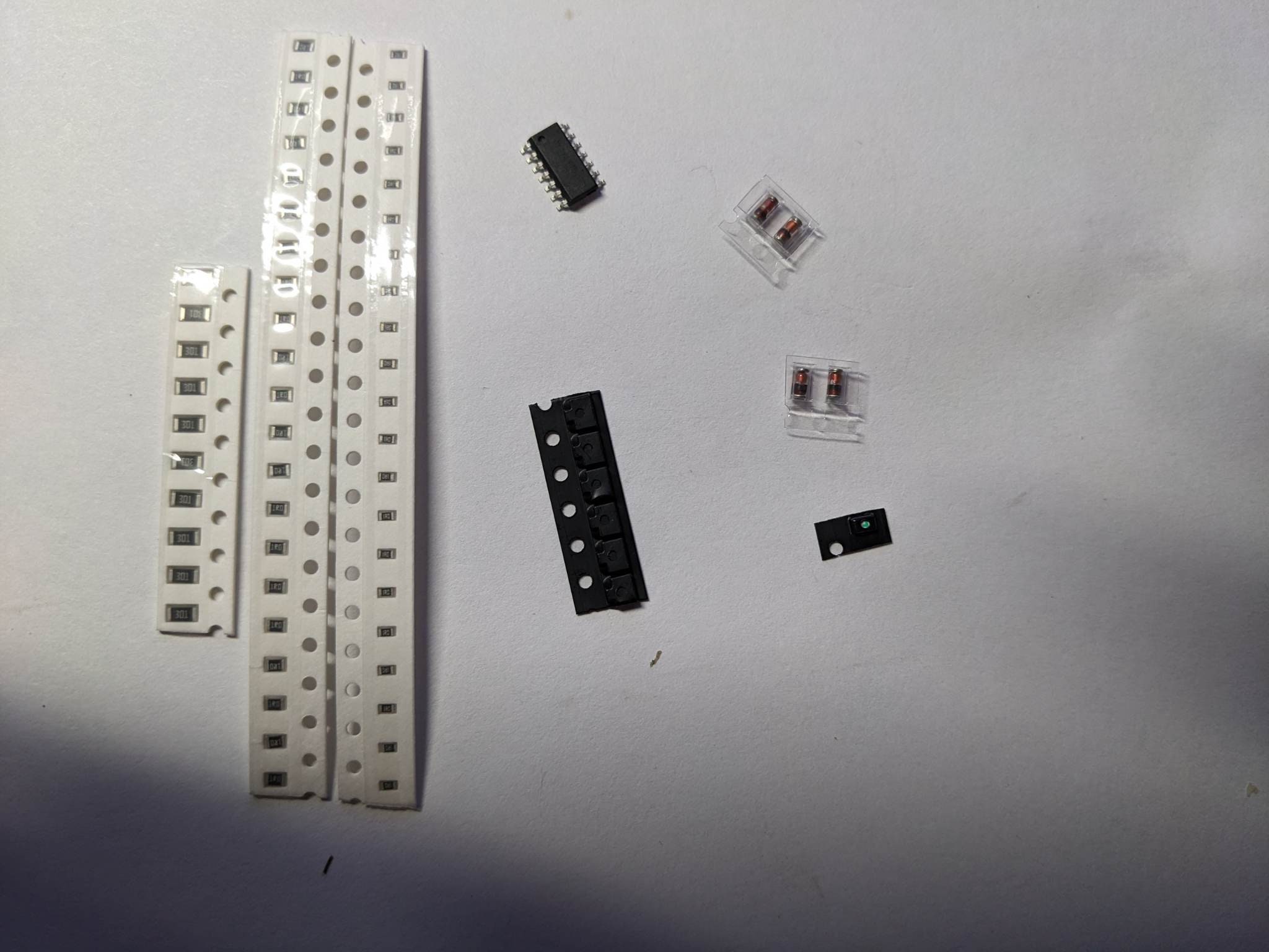 SMD surface Mount Devices Practice Plate SMD Component Soldering Board ...